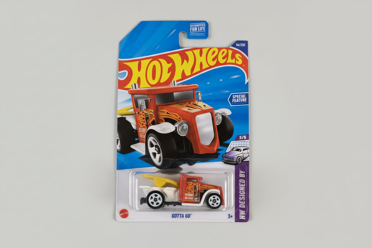 Hot Wheels Gotta Go Red Flames 84/250 2025 HW Designed New